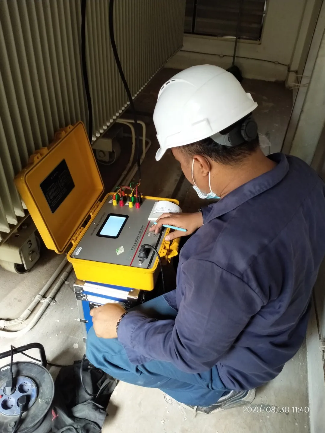 TEST TEGANGAN RATIO | Jasa Purifikasi Trafo | PT. POWERINDO INTI PERSADA