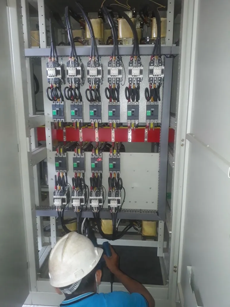 SERVICE PANEL CAPASITOR BANK | Jasa Purifikasi Trafo | PT. POWERINDO ...